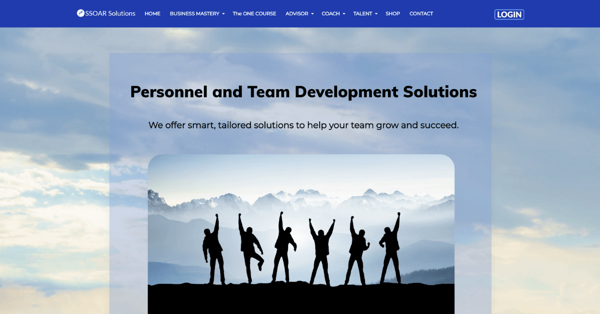 SSOAR Solutions | Personnel and Team Development Solutions SSOAR Solutions | Personnel and Team Development Solutions